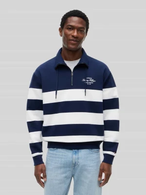 Troyer o kroju relaxed fit z mieszanki bawełny z tunelą Tommy Hilfiger ...